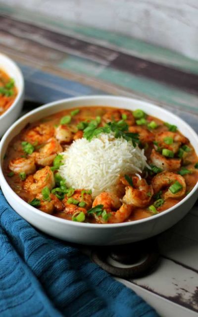 Cajun Shrimp Etouffee - Sparkles of Yum